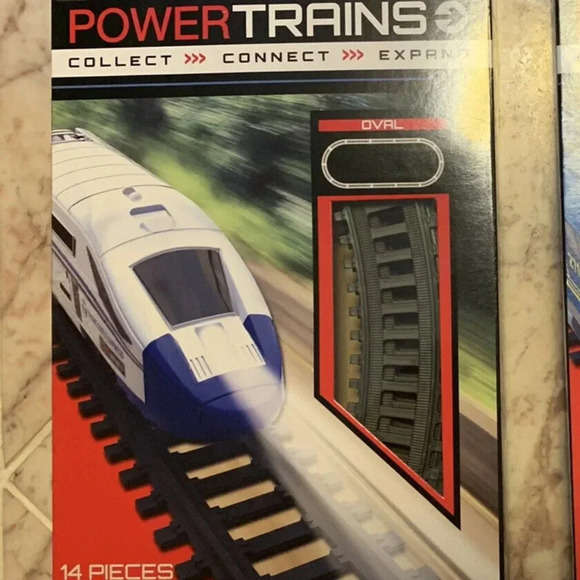 PowerTrains | Toys | New Powertrains 4pc Oval Track Pack System | Poshmark